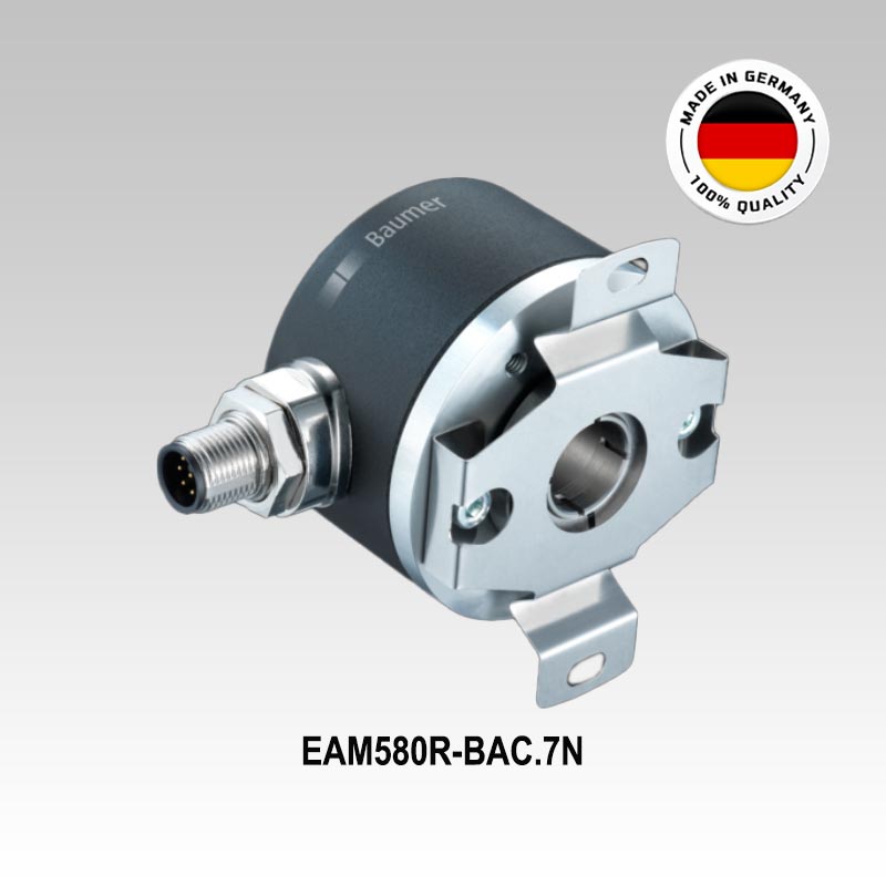 Baumer - Magnetic Absolute Encoder - EAM580R-BAC.7NC4.A36A1.A