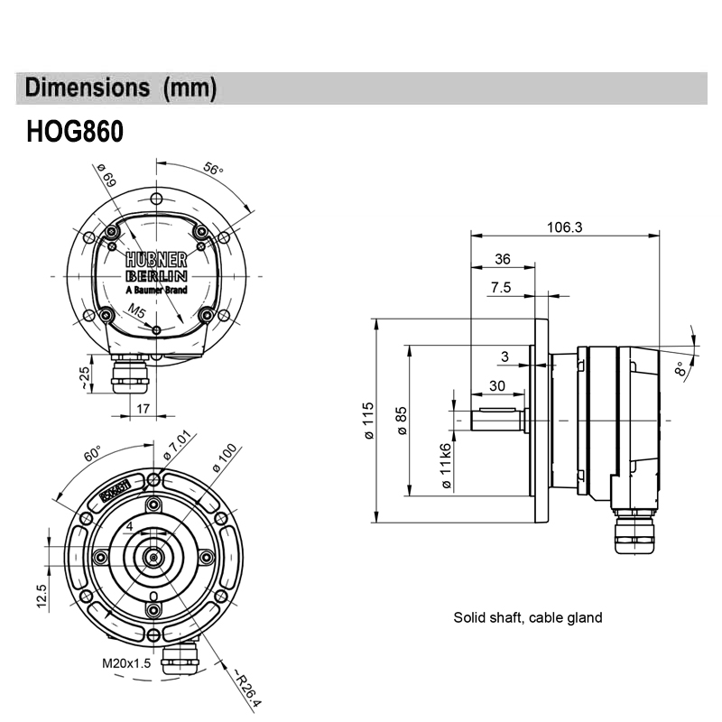 HOG860-11730676 - SMART Programmable HeavyDuty Incremental Encoder ...