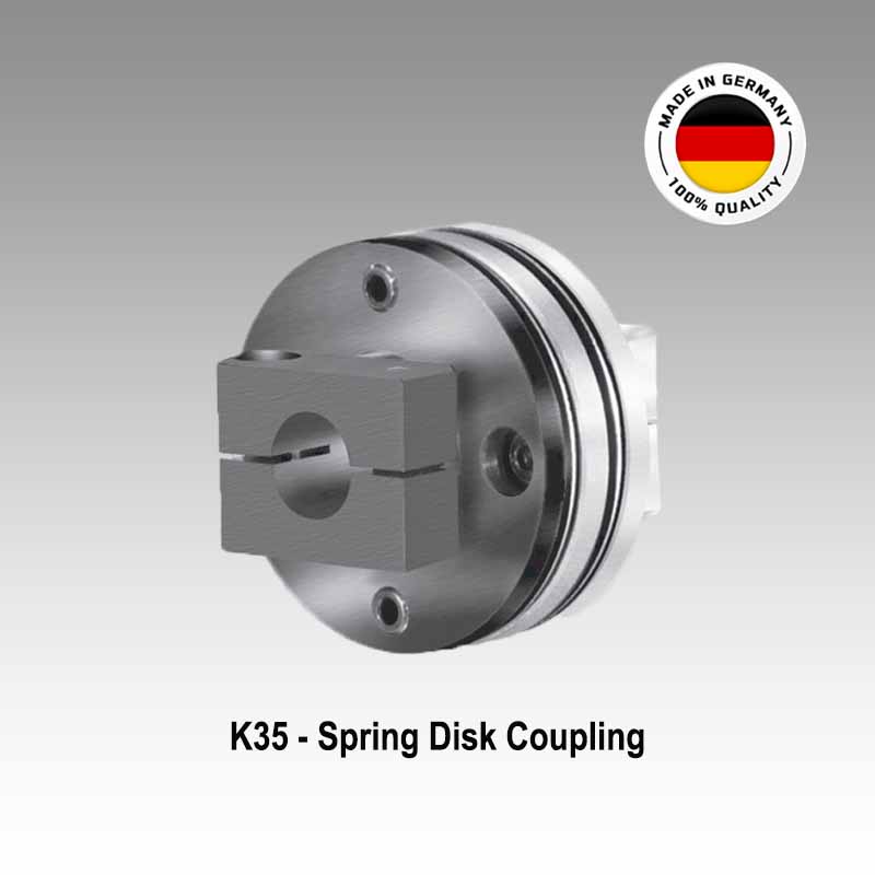 Baumer Hubner - Spring Disk Coupling - K35 Bore: d=d1=11H7